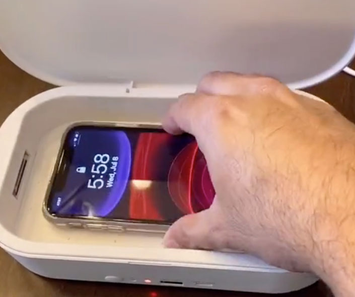 Keep Germs at Bay with an Innovative UV Sanitizer | Simply Sal Finds